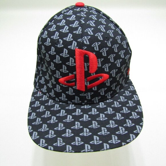 Accessories | Playstation Hat All Over Watermark Geek Out Officially ...